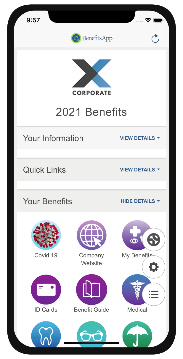Mobile First Login - BenefitsApp